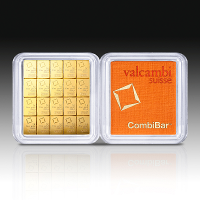20 GRAM GOLD COMBI BAR VALCAMBI