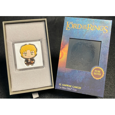 THE LORD OF THE RINGS™ Series – Samwise Gamgee 1oz Silver Chibi® Coin